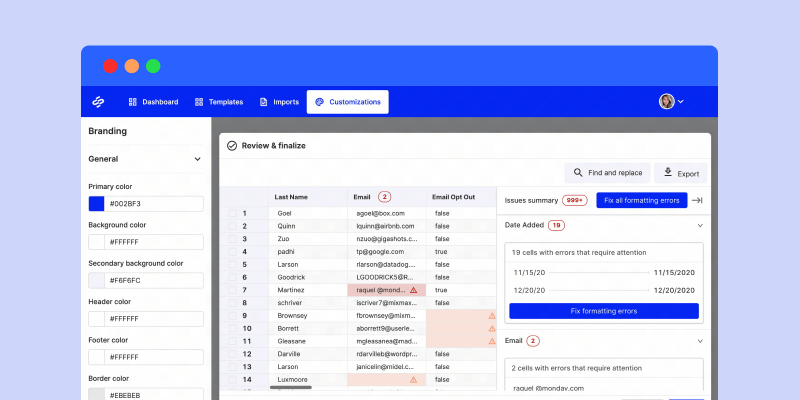 Tutorial: How to Use the OneSchema Branding Suite